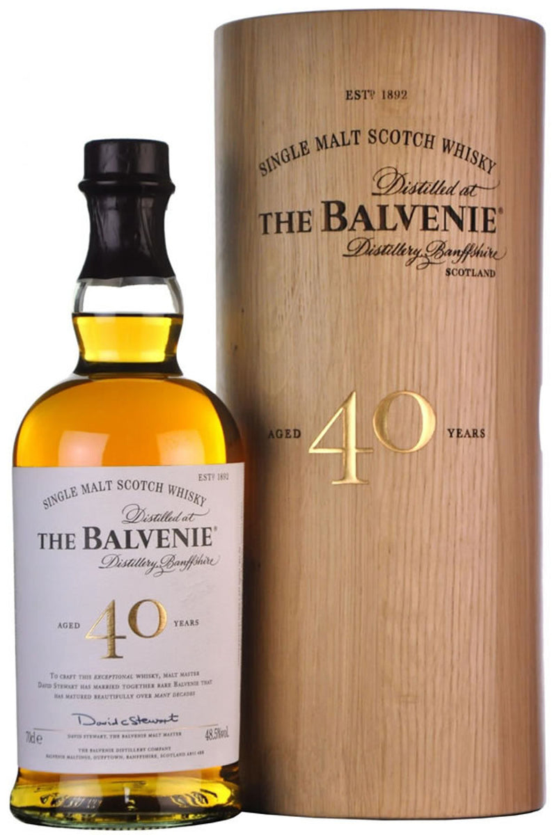 The Balvenie 40 Single Malt Scotch Whisky – PlumpJack Wine and Spirits