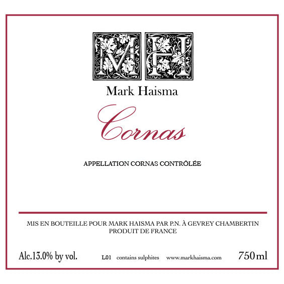 Mark Haisma Cornas – PlumpJack Wine and Spirits
