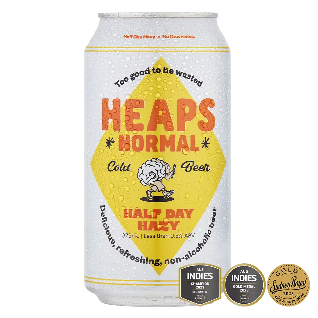 Heaps Normal Half Day Hazy Non-Alcoholic IPA 4 Pack – PlumpJack Wine ...