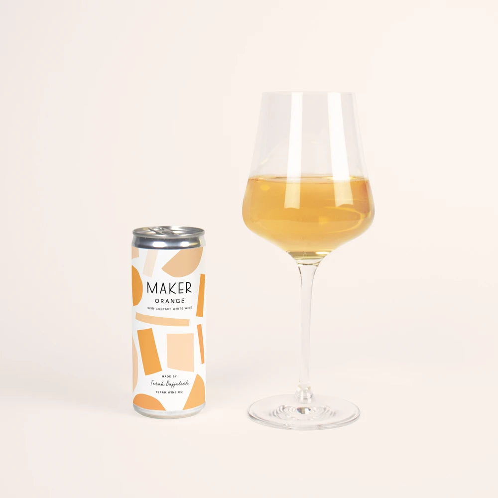Maker Wine Orange Wine 250ml Can – PlumpJack Wine and Spirits