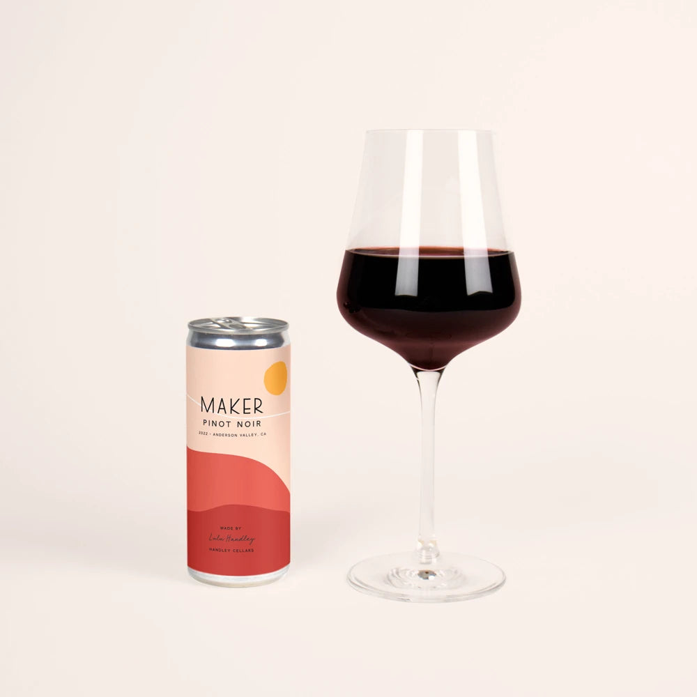 Maker Wine Pinot Noir 250ml Can – PlumpJack Wine and Spirits