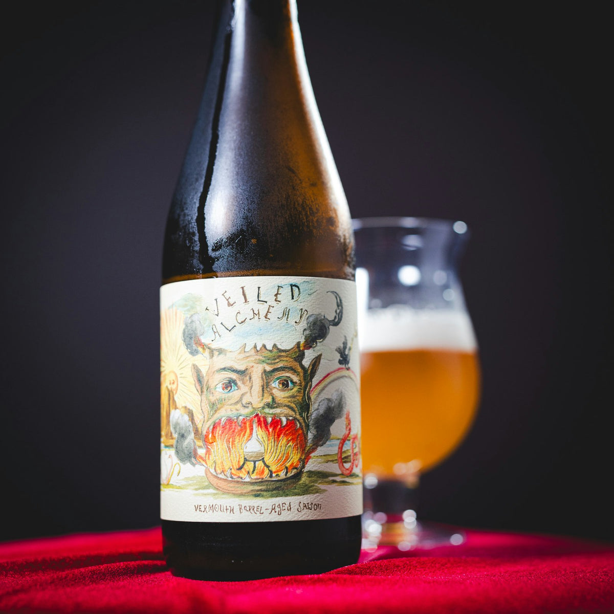 Sante Adairius Veiled Alchemy Vermouth Barrel Aged Farmhouse Ale 500ml ...