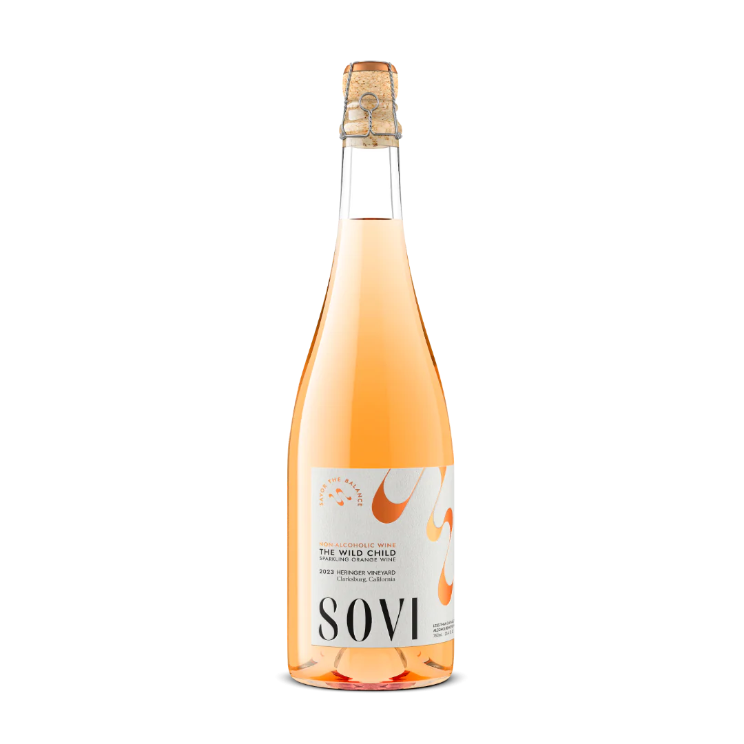 Sovi Wild Child Non-Alcoholic Sparkling Orange Wine – PlumpJack Wine ...