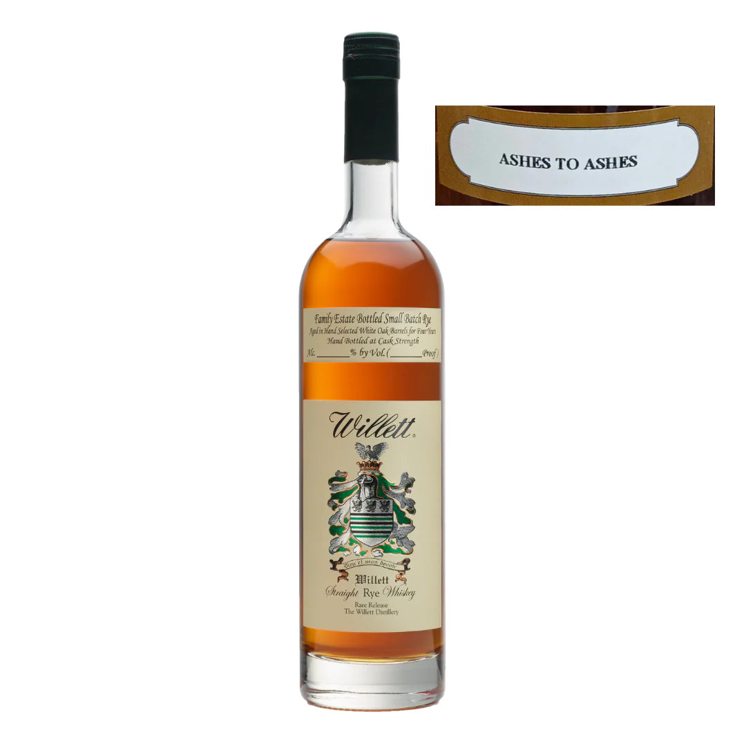 Willett Family Estate 10 Year Rye Barrel #1518 "Ashes To Ashes ...